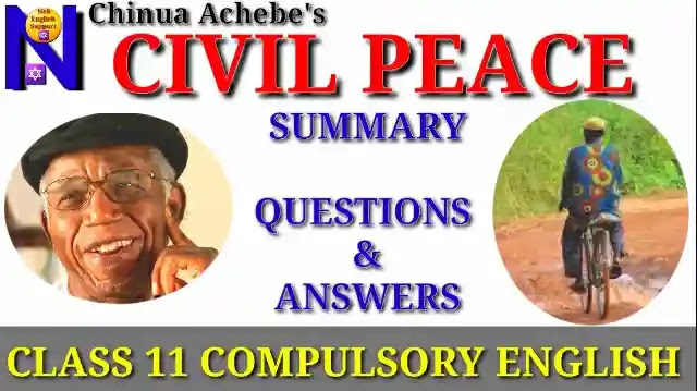 Civil Peace | Summary & Questions and Answers Class 11 by Suraj Bhatt ...