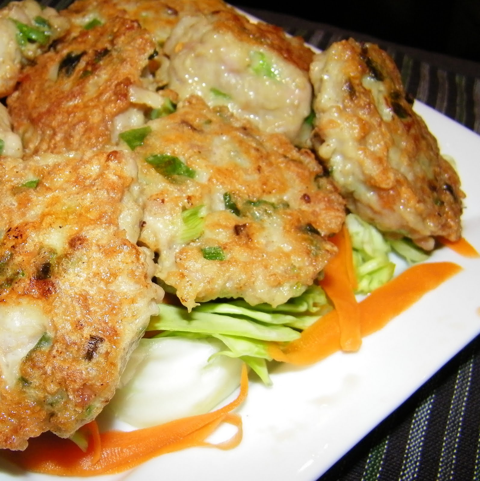 Little Bellevue Kitchen: Pan Fried Mixed Meat Patties