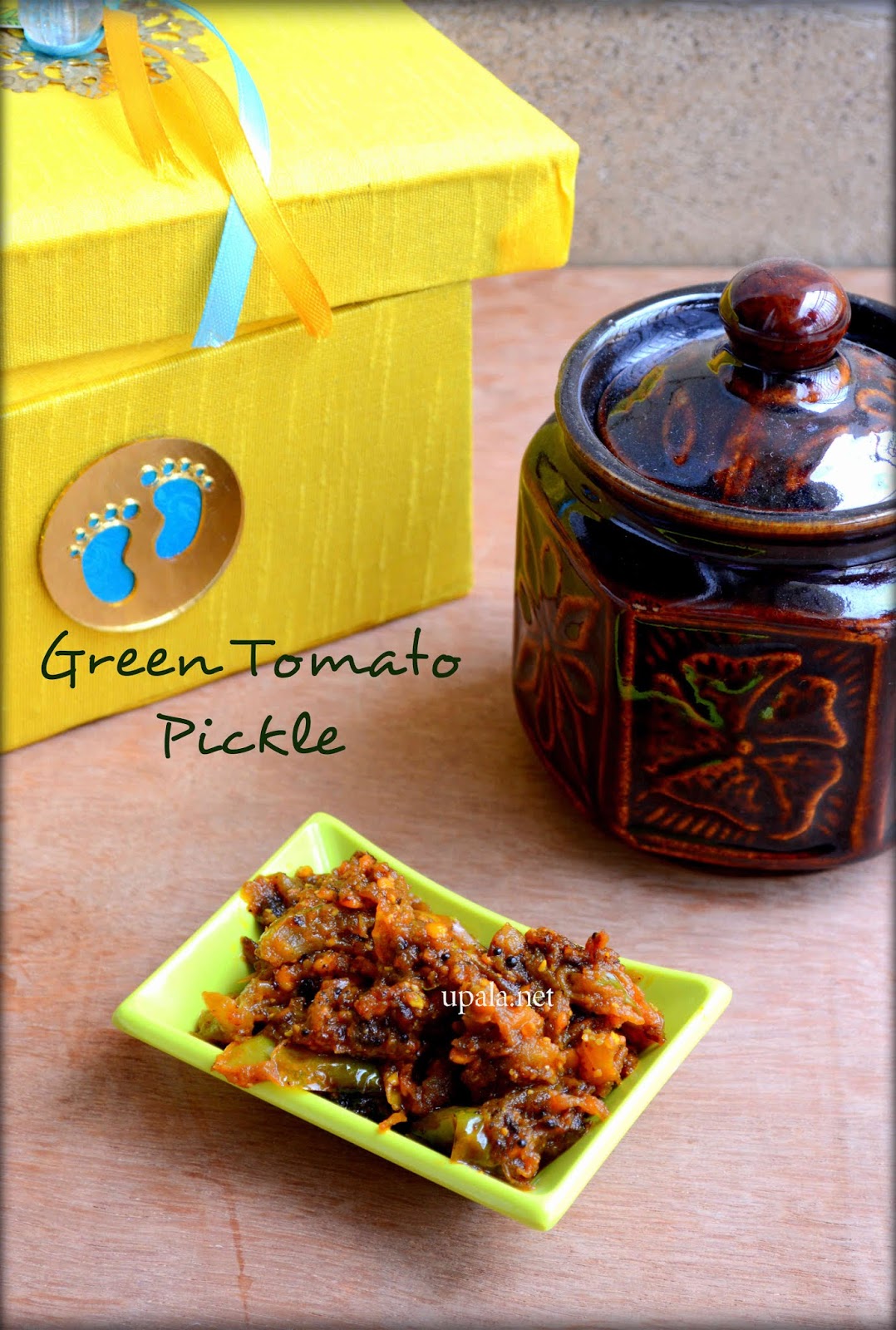 Upala: Green Tomato Pickle/Raw Tomato pickle