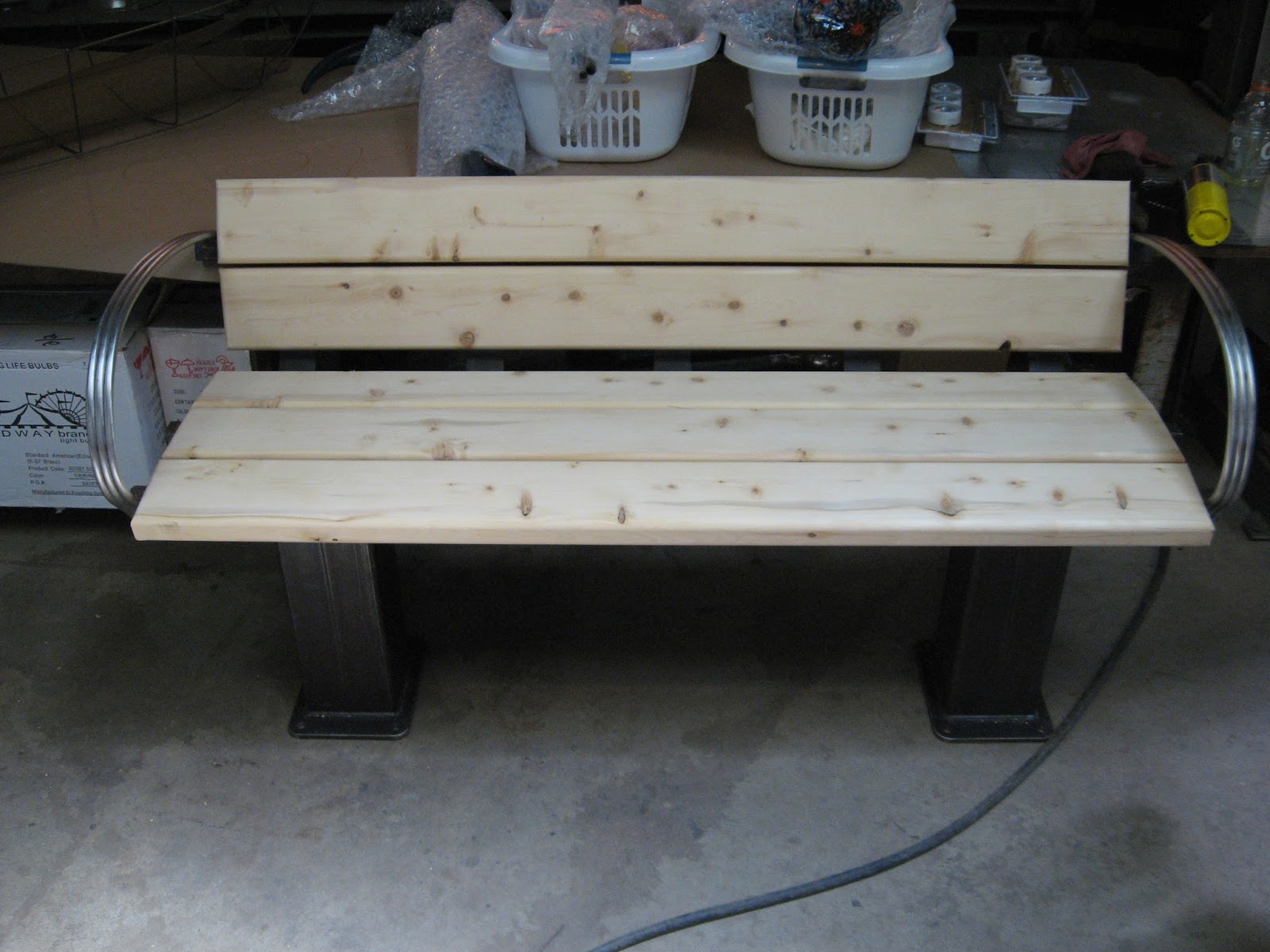 HEAVY METAL WORKS: Custom Steel Bench