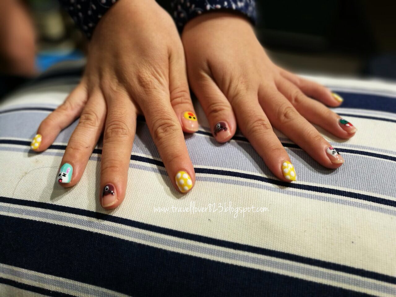 Line Friends Nail Art @ Vincy Nails & SPA , Puchong - I'm Shin May ...