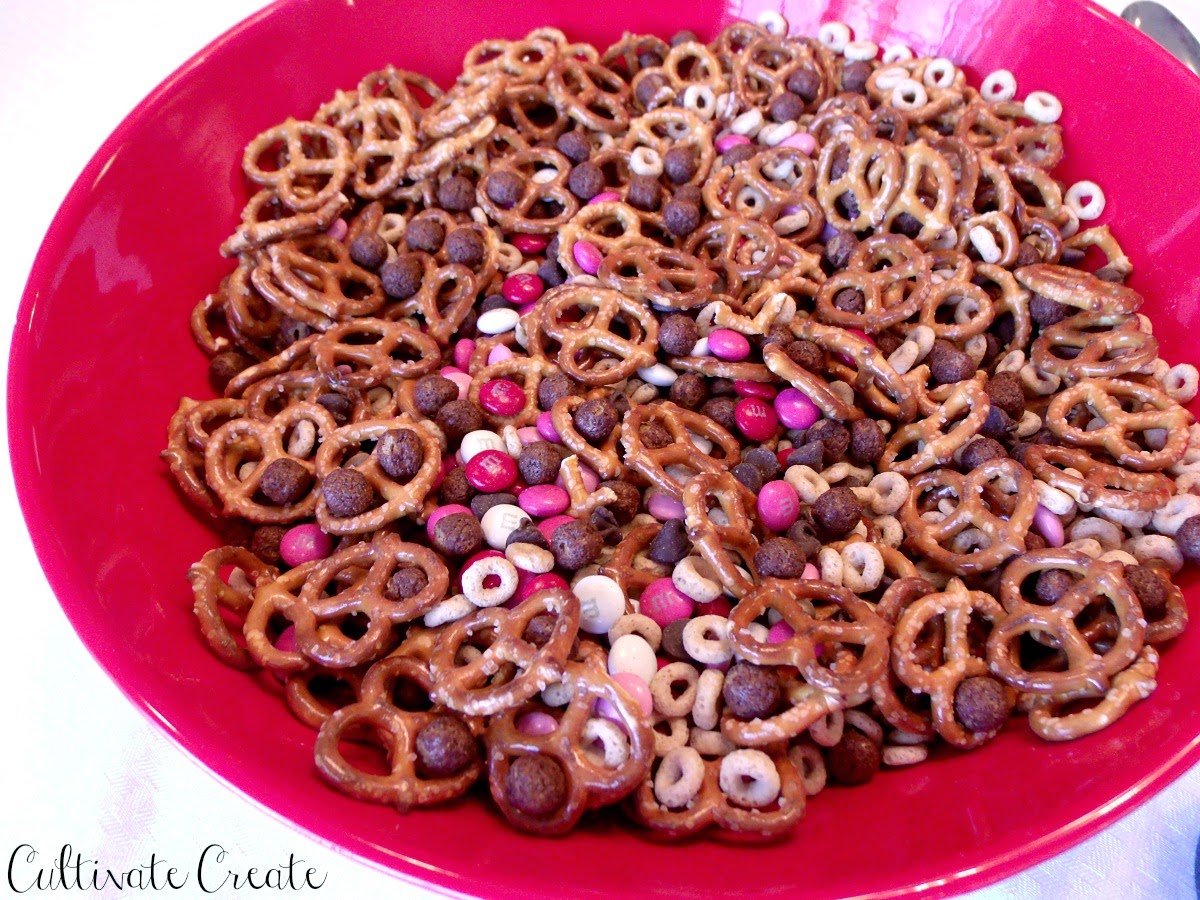 Cultivate Create: Valentine Snack Mix