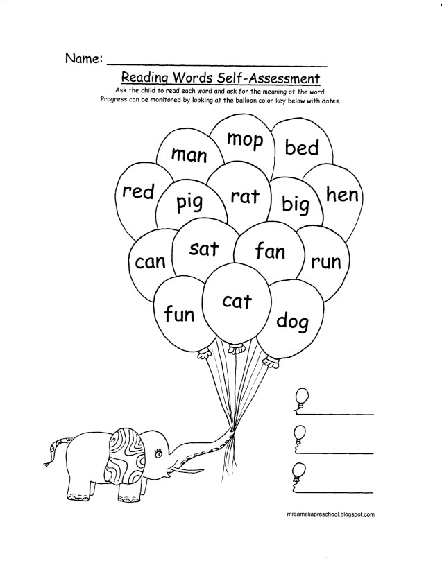 De Mello Teaching: Reading Words Self-Assessment De Mello Teaching: Reading Words Self-Assessment