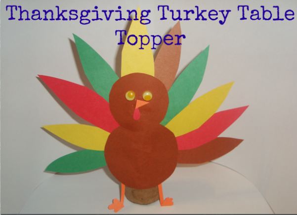 There's Magic Out There: Thanksgiving Turkey Table topper