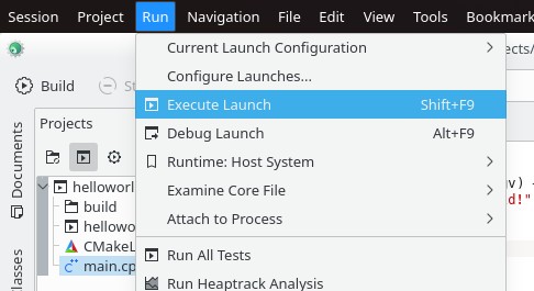 使用KDevelop在KDE neon、Windows上開發程式