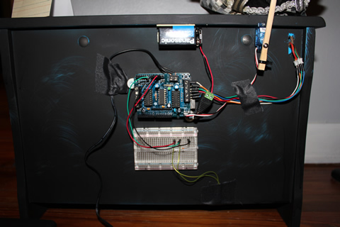 electroStudios: Experimental Works: Arduino Interactive Art/Sound Piece #1