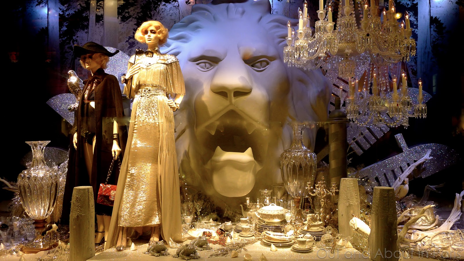 Time to go window shopping. The Chanel-inspired window displays at ...