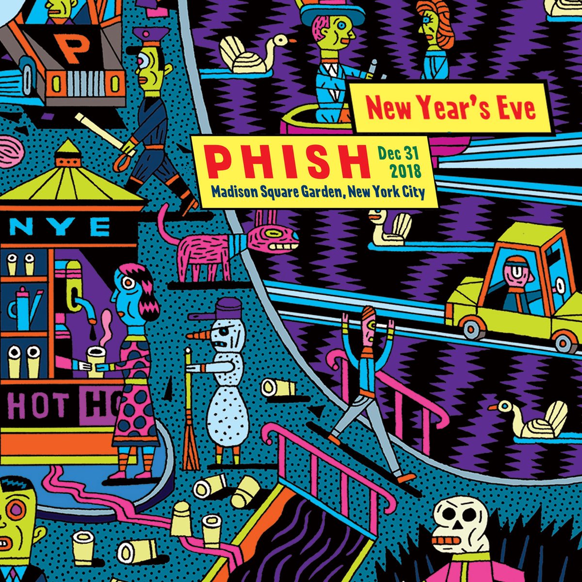 The Curtain With: Phish - 2018-12-31 Madison Square Garden, New York, NY