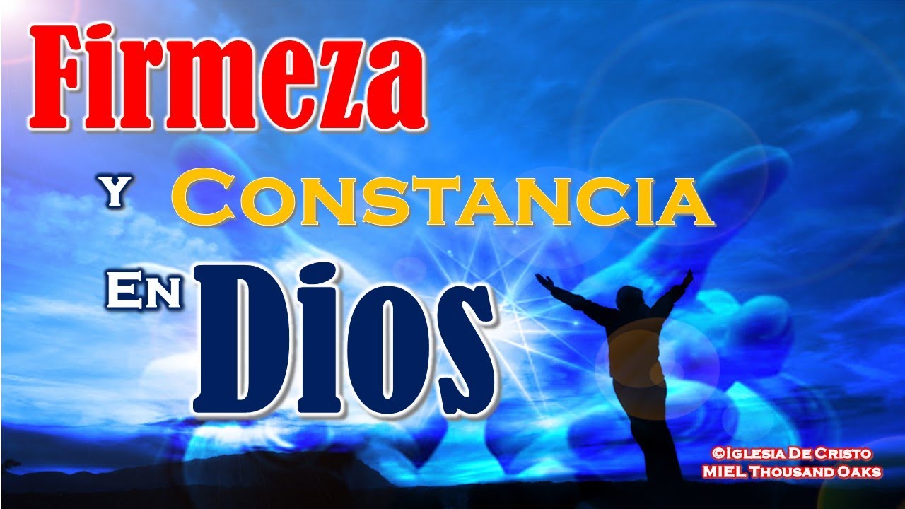 MINISTERIOS .... "APOC. 2: 17" INTERNACIONAL: “LA FIRMEZA QUE PERMANECE”