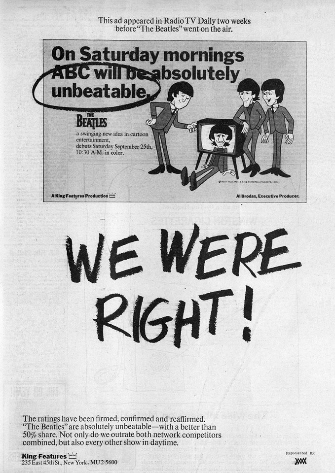 SATURDAY MORNINGS FOREVER: 1960s SATURDAY MORNING ADS