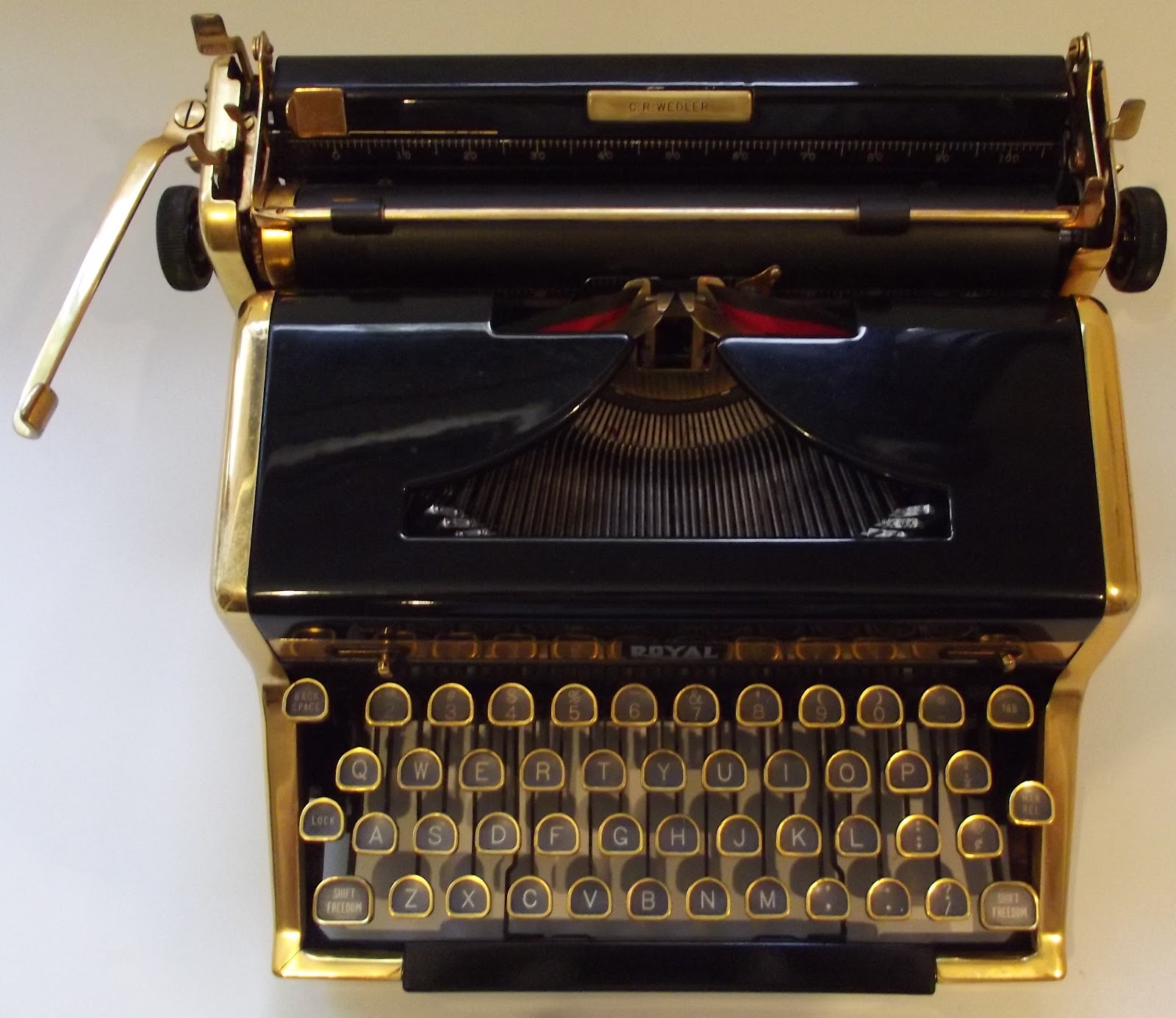 oz.Typewriter: 500th Post: Golden Typewriter Anniversary