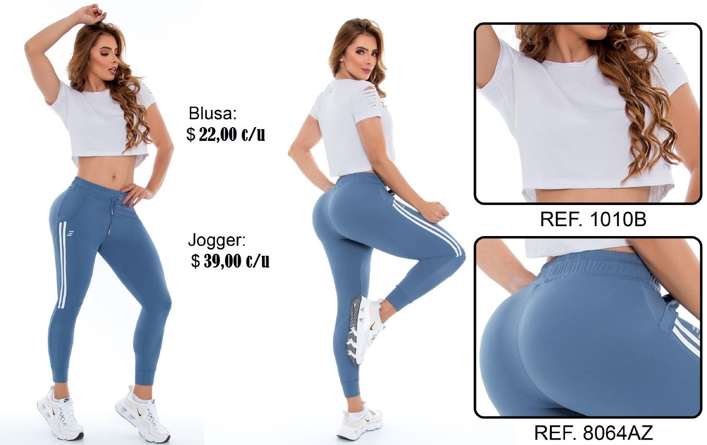 Temporada 2020 Ropa deportiva Dama