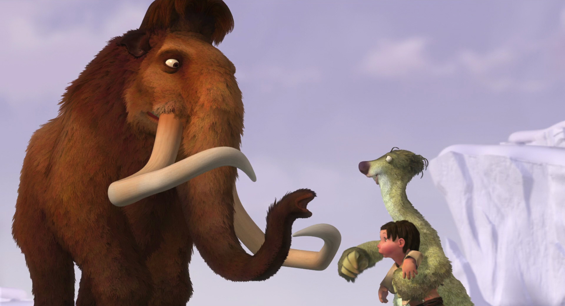 Review Animasi Ice Age (2002) Penculikan Bayi di Zaman Es [Three Men ...