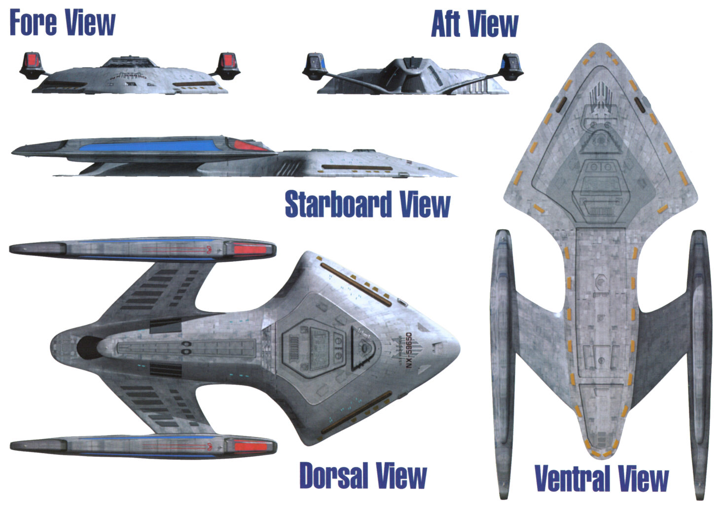 Captain's Blog: Jose Saramago: Prometheus Class Starship - Perspective ...