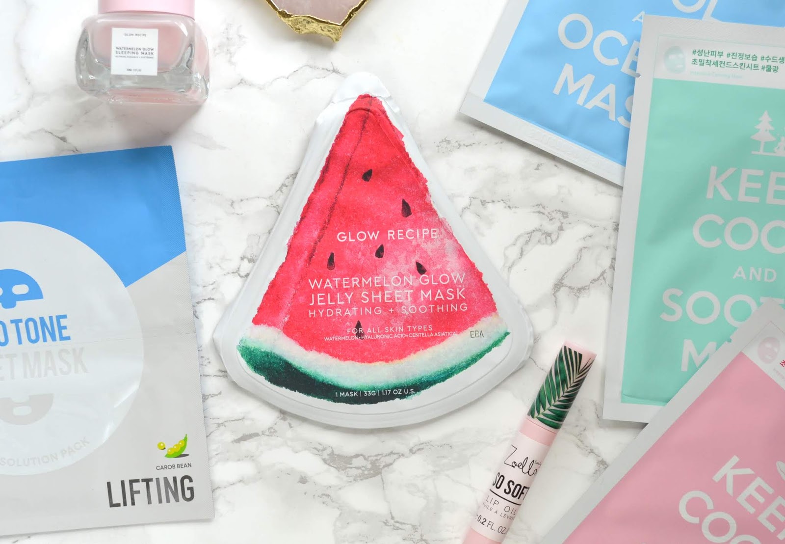 KBEAUTY | Glow Recipe Watermelon Glow Jelly Sheet Mask ...