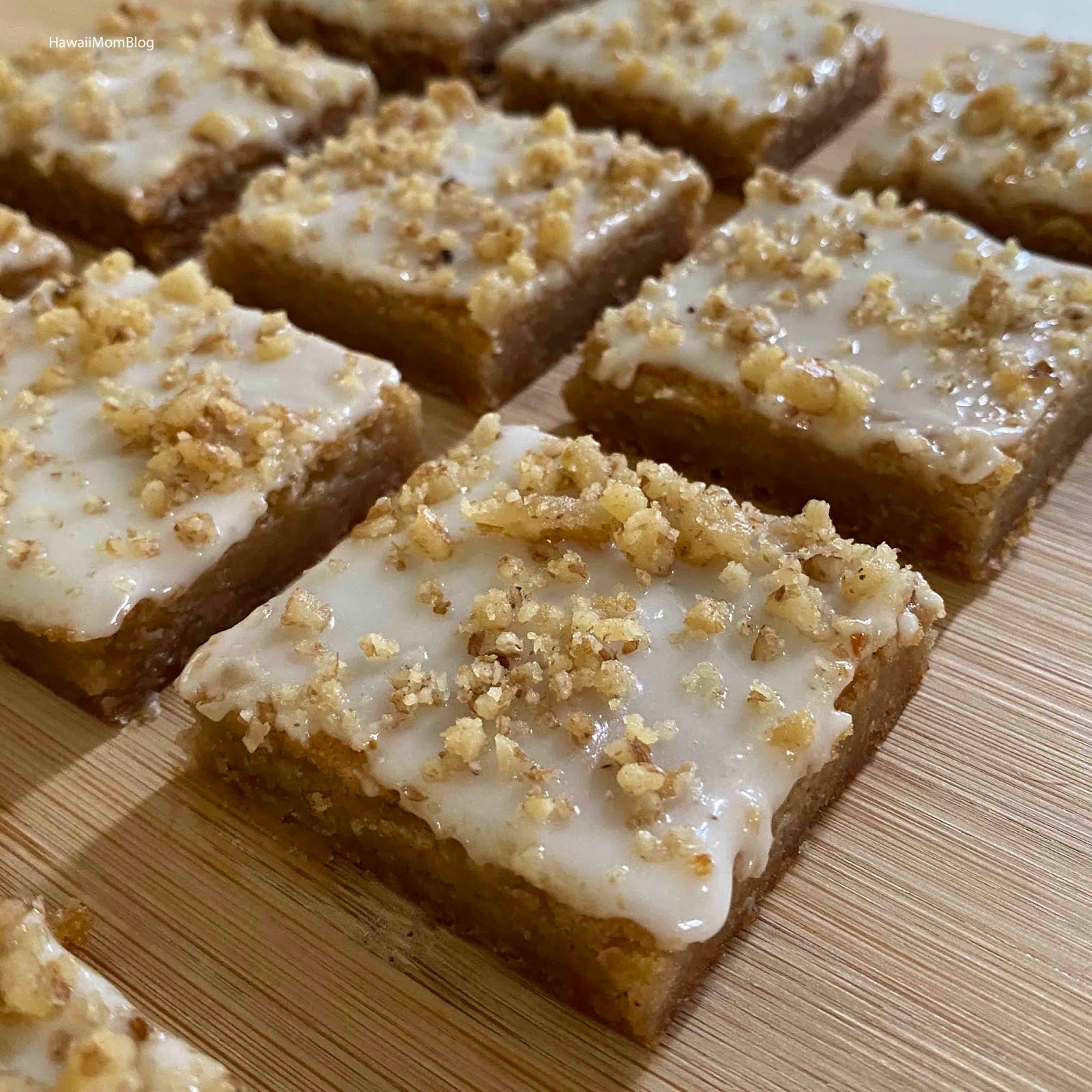 Hawaii Mom Blog: Honey Cinnamon Bars with Tolentino Honey