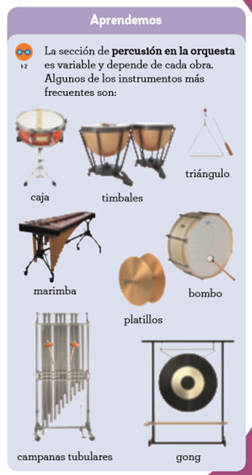 Música en el aula: LOS INSTRUMENTOS DE PERCUSIÓN