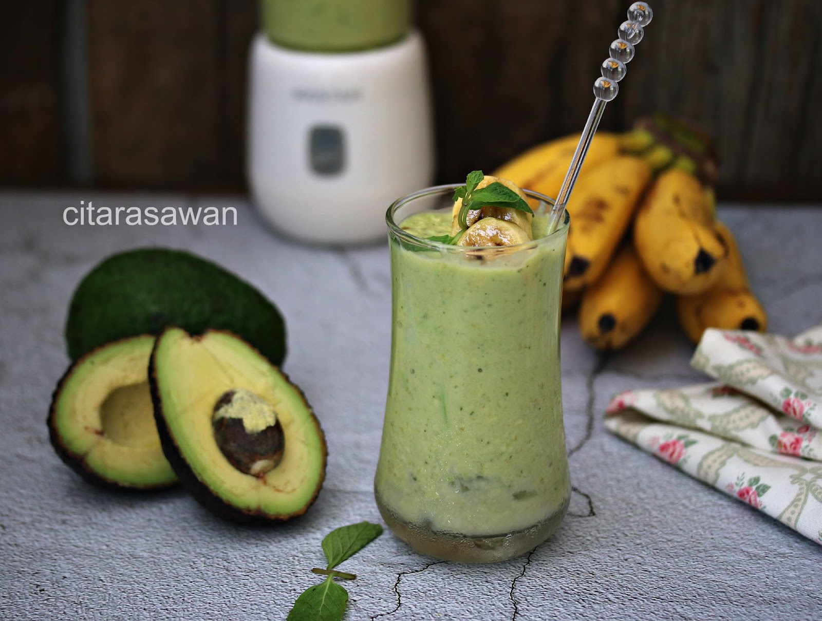 Smootie Pisang Avocado ~ Resepi Terbaik