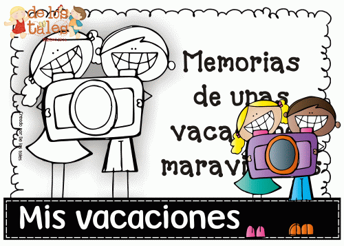 mis vacaciones y el inicio de clases