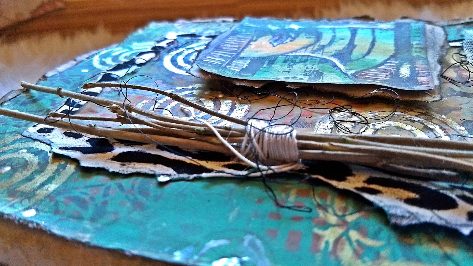 PaperArtsy: 2017 #18 Torn, Ripped, Burnt: Boho Journal with EEA {by ...