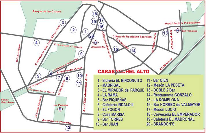 MAPEANDO POR CARABANCHEL ALTO: ANÍMATE Y PARTICIPA