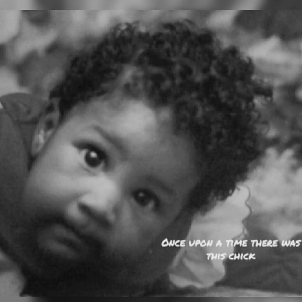 Childhood Throwback photo of Michelle Jackson