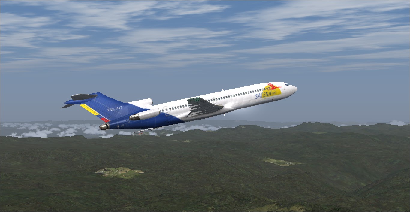 Textura Satena (Boeing 727) Captain Sim