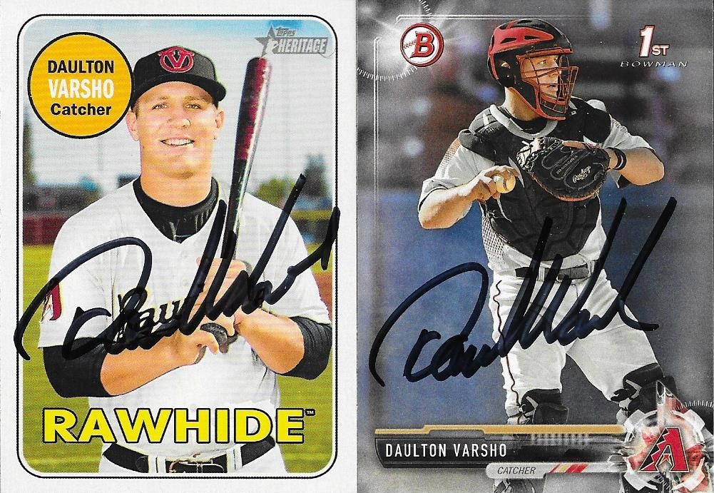 foul bunt: TTM Success - Daulton Varsho