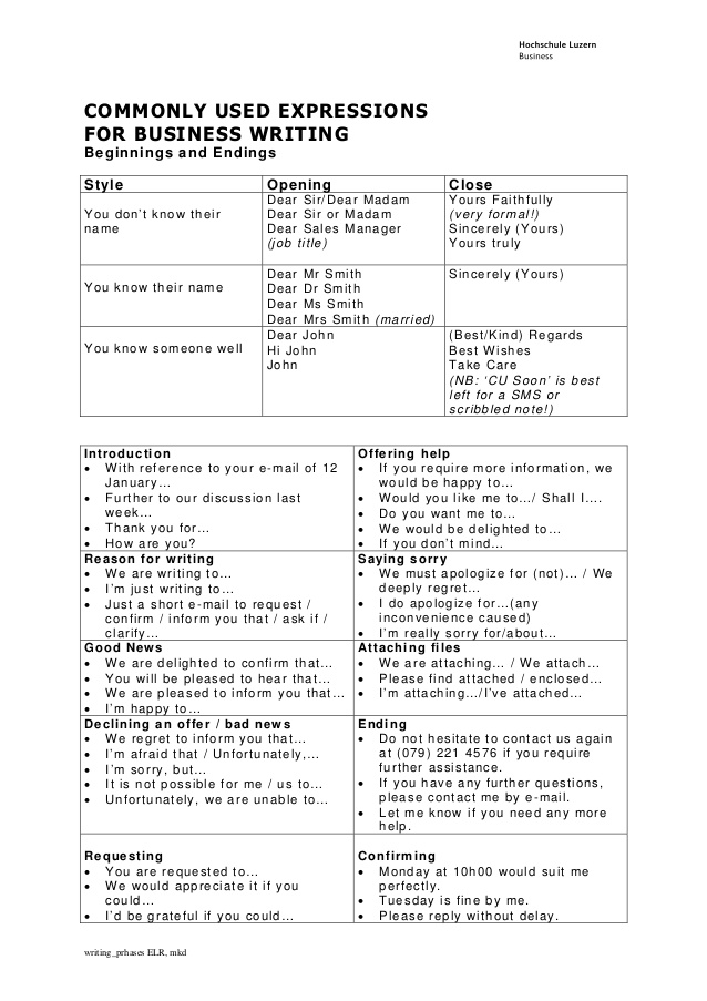 Formal Letter Ending Phrases Formal Letters formal-letter-ending-phrases-formal-letters
