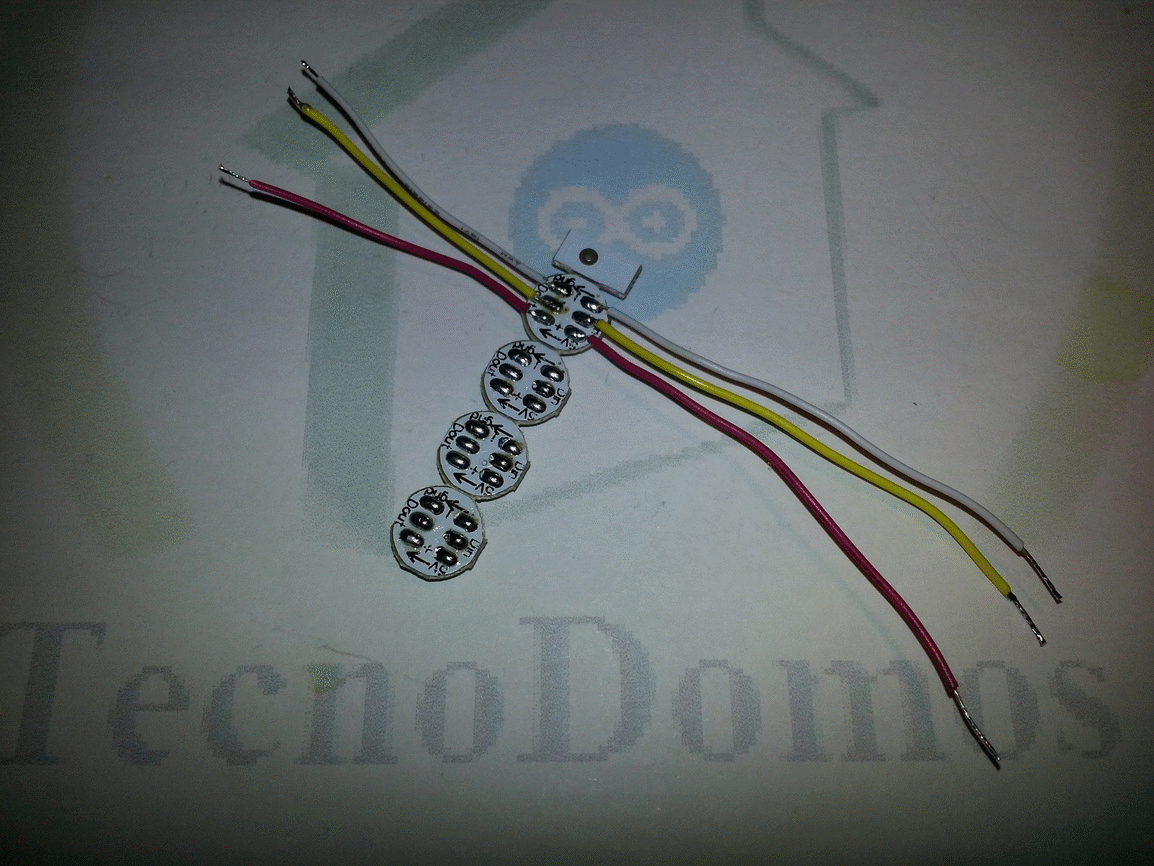 TecnoDomos: Ensaio prático do LED - RGB WS2812B