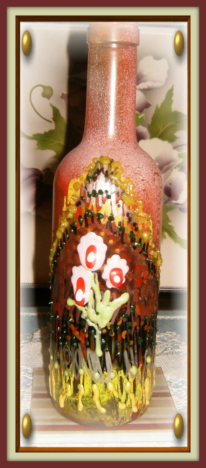 lila365idees: ΑΠΛΗ ΔΙΑΚΟΣΜΗΣΗ ΜΠΟΥΚΑΛΙΟΥ (EASY DECORATION OF BOTTLE)