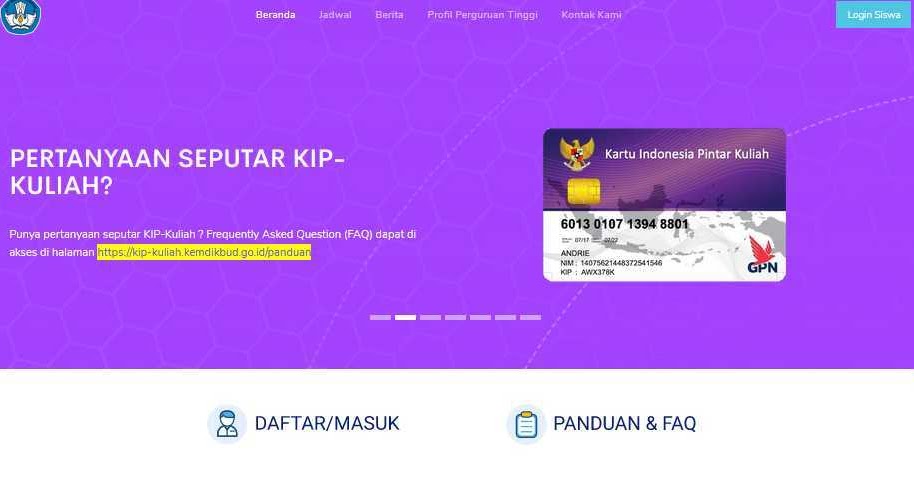Cara Mudah Daftar KIP Kuliah via Online dan Aplikasi Android Playstore ...