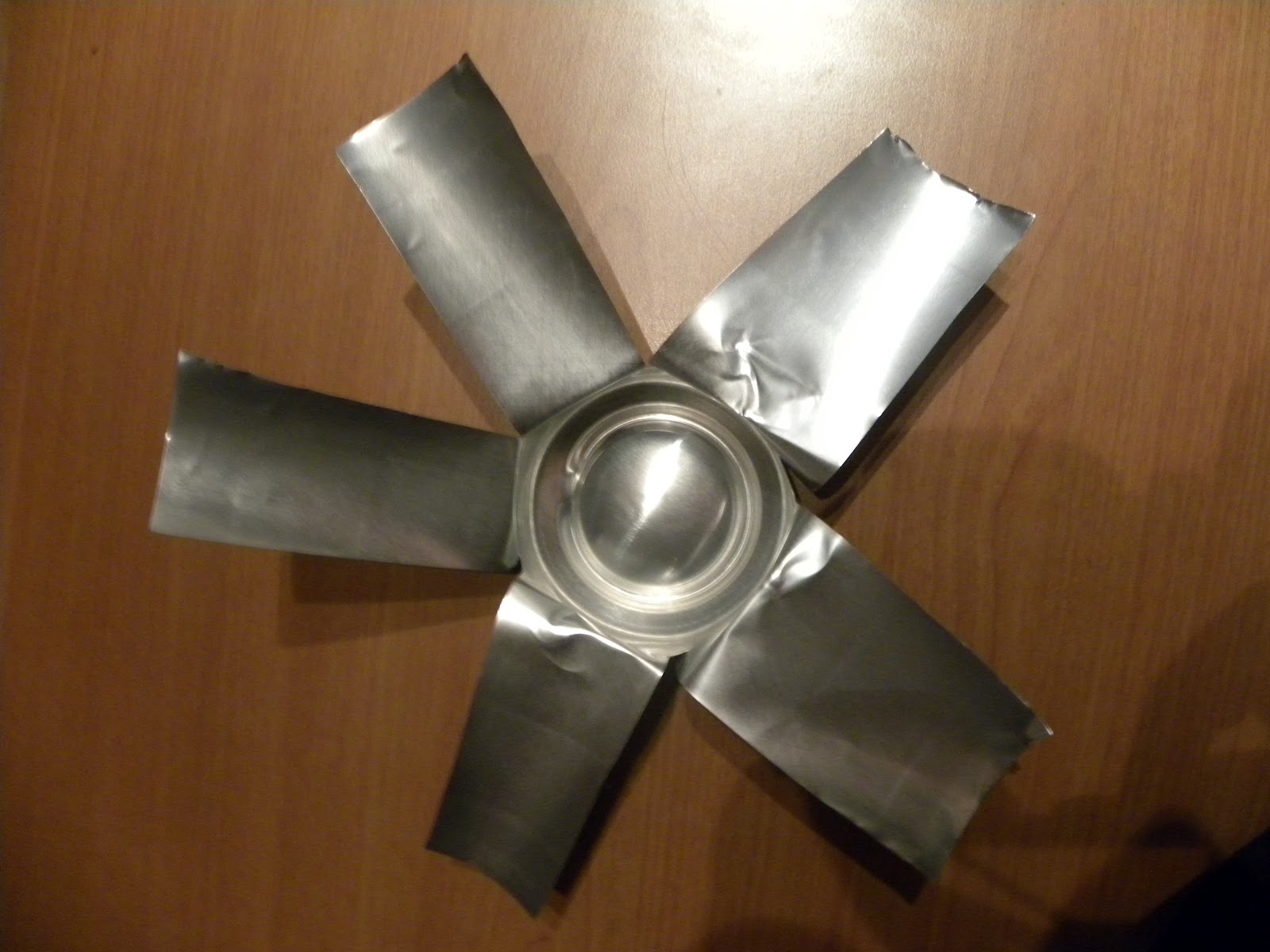 9 ways to reduce, reuse, and recycle: Aluminum Can Windmill