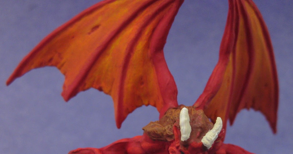 Miniature Painting: Reaper Miniatures Bat Demon - 77261