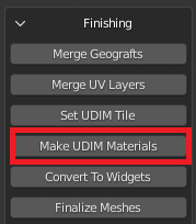 Diffeomorphic: Finishing Section