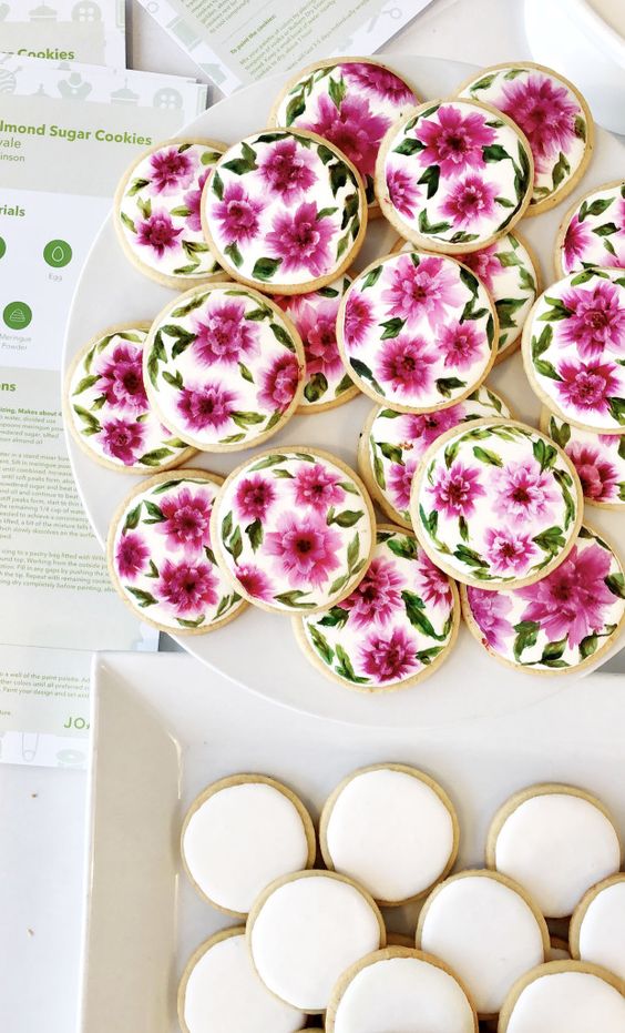 How-to Hand Paint Cookies - Quick Recipe Idea