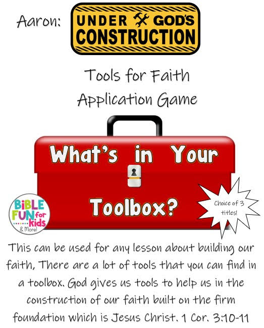 VBS Under Construction: 1. Aaron | Bible Fun For Kids