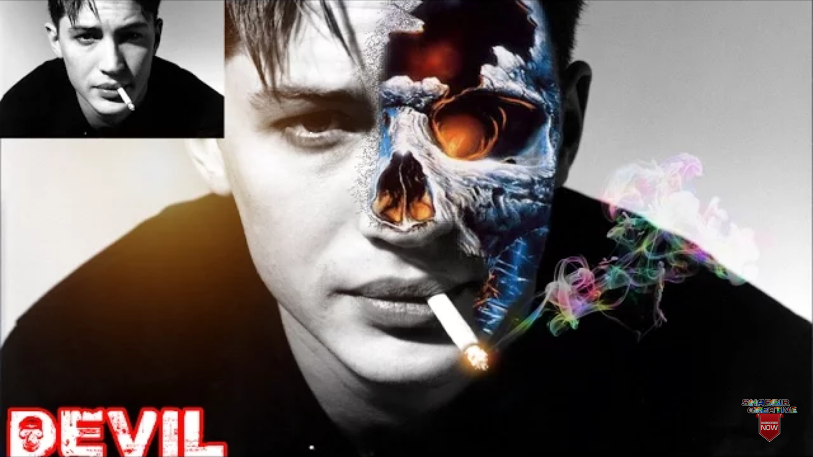 | PICSART DEVIL FACE EDITING ON PICSART EDITING TUTORIAL