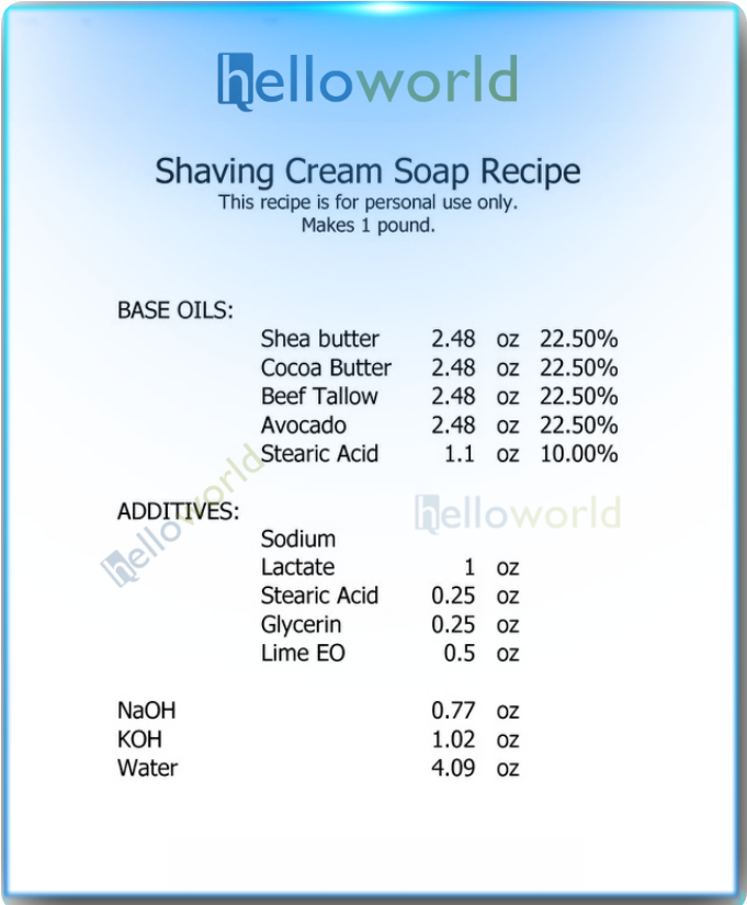 Resep resep pembuatan sabun sendiri - Hello World!