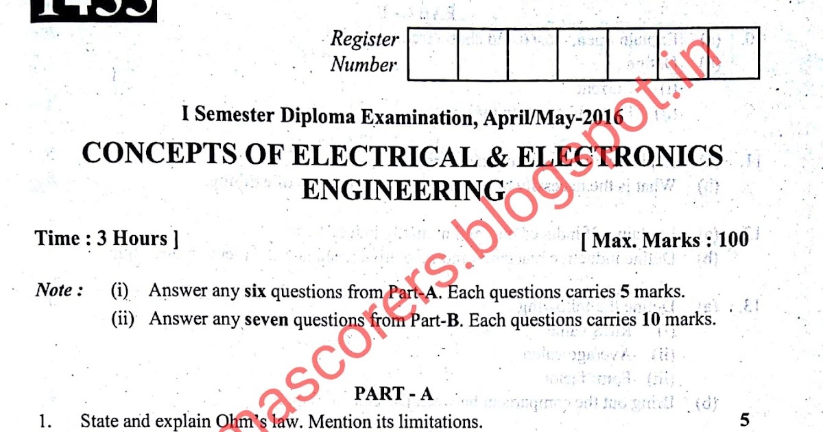 STUDENT SPOT(Diploma In Polytechnic Education -Karnataka): Download ...