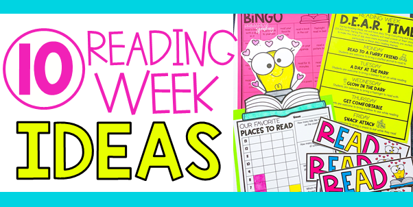 10 Reading Week Ideas | Primarily Speaking