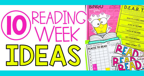 10 Reading Week Ideas | Primarily Speaking