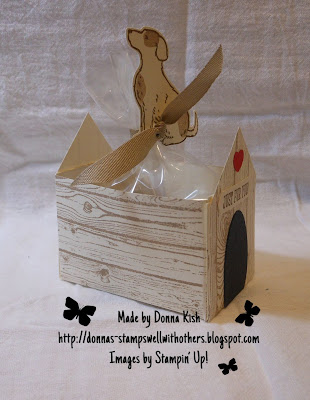 Stamps Well With Others: Dog House Gift Box