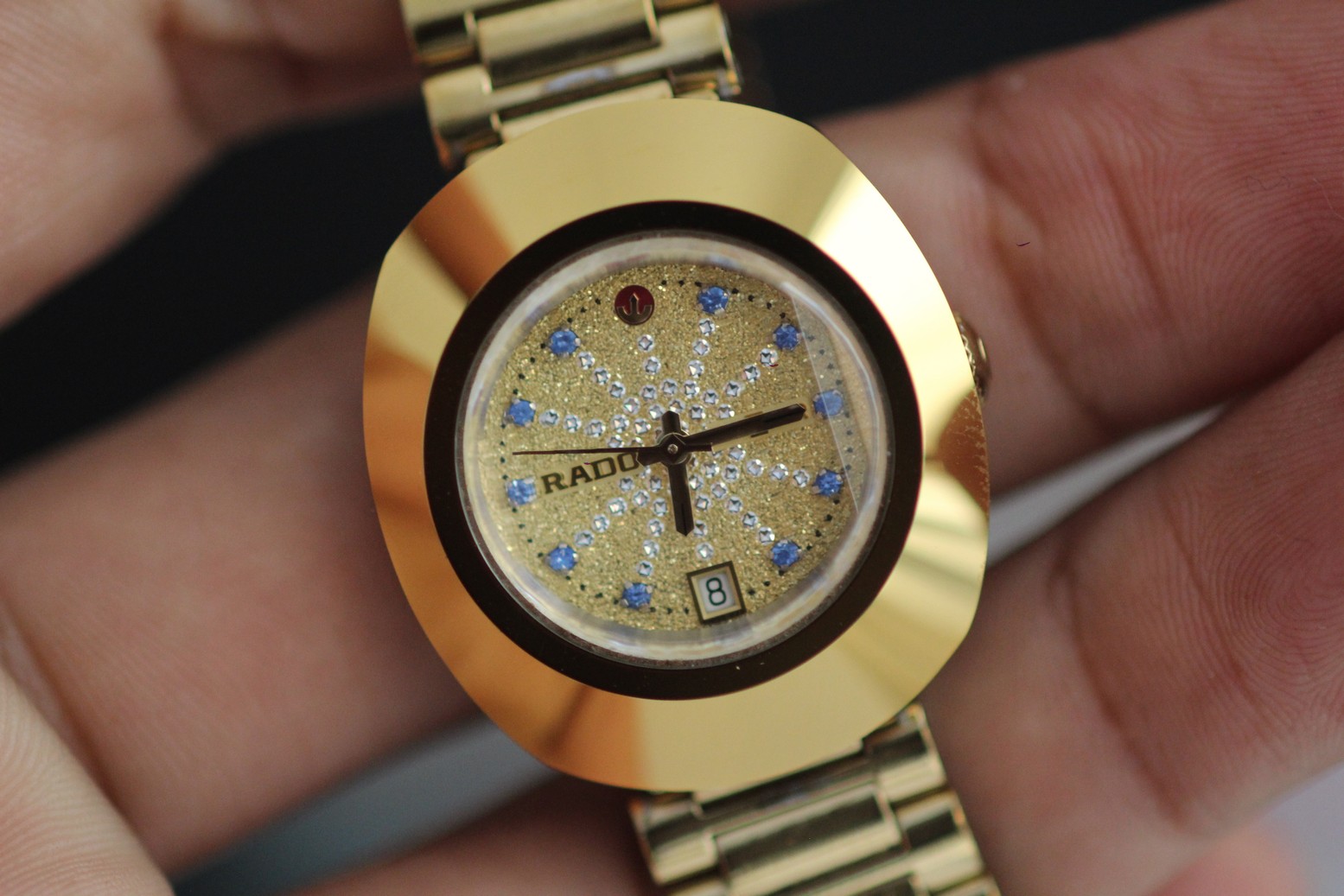 sale $ koleksi jam: RADO DIASTAR GOLD AUTOMATIC LADIES (NEW MODEL)..TERJUAL