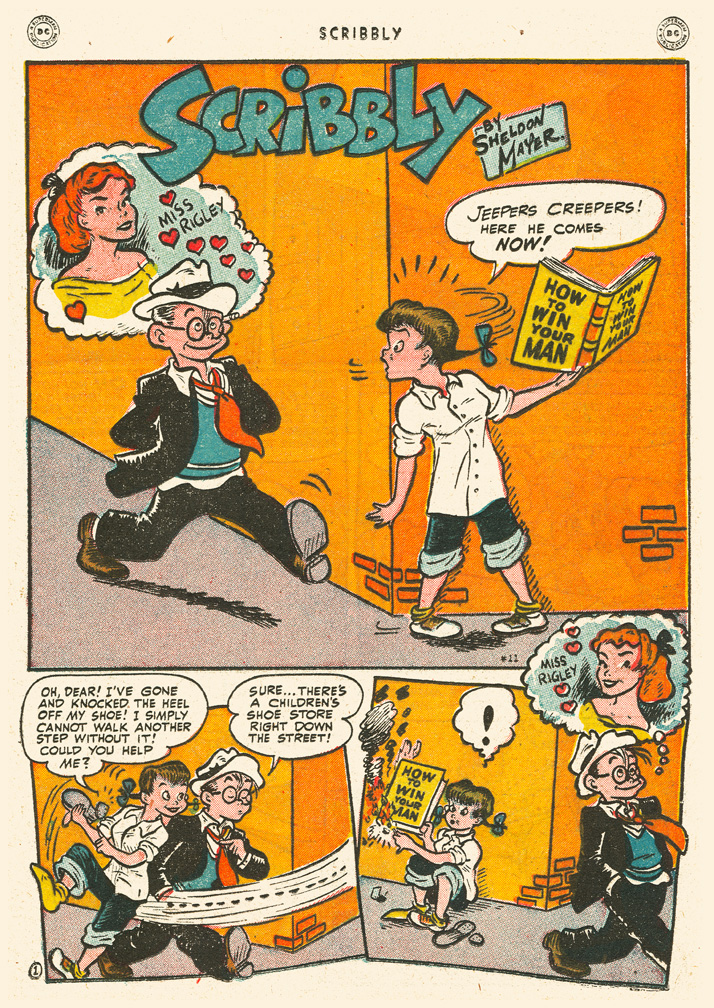 The Greatest Ape: Scribbly by Sheldon Mayer