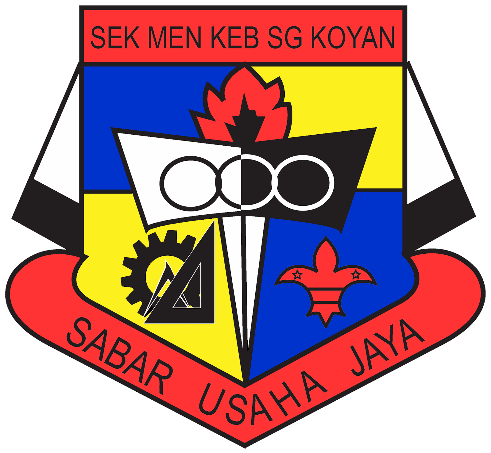 Lencana Sekolah ~ SMK (F) Sg Koyan