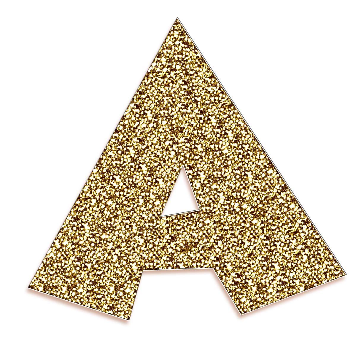 Letras Decorativas Dourada Letras Mayusculas Para Imprimir Alfabeto