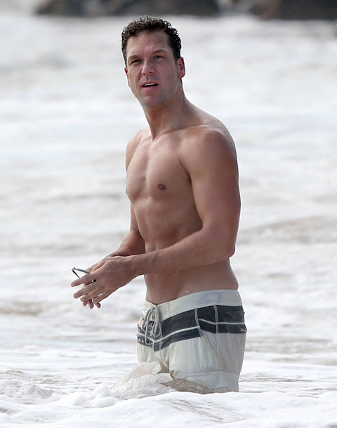 It's Dane Cook. And a woman!The Again