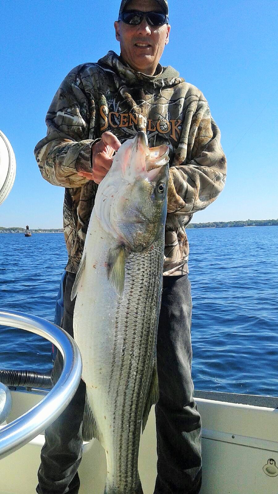 no fluke fishing: Mike thinks like a fish