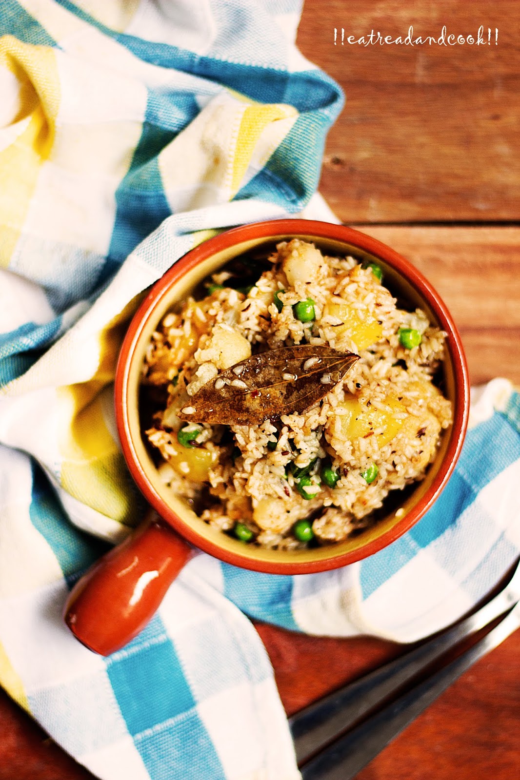 Chaal Fulkopi / Cauliflower and Rice Mish-Mash